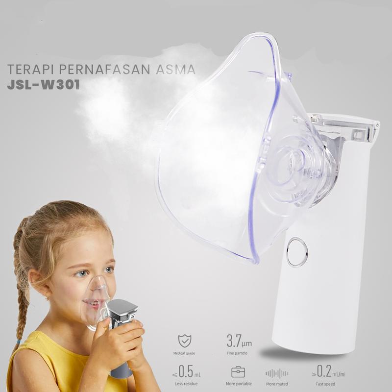 Alat Uap Terapi Pernafasan Asma Nebulizer Inhaler Atomizer Portable ...