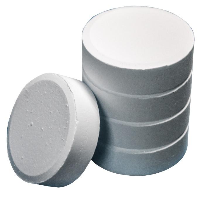 TCCA 90% Chlorine Tablet for Swimming Pool Cleaning, 1Kg, 5-Tablets ...