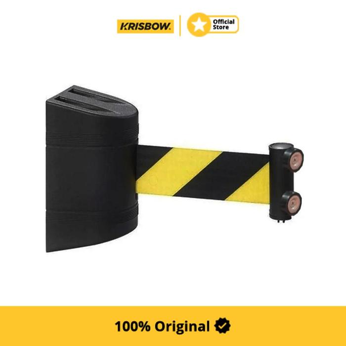 Promo KRISBOW TALI TIANG ANTRIAN DINDING 3 MTR - HITAM/KUNING - Kab ...