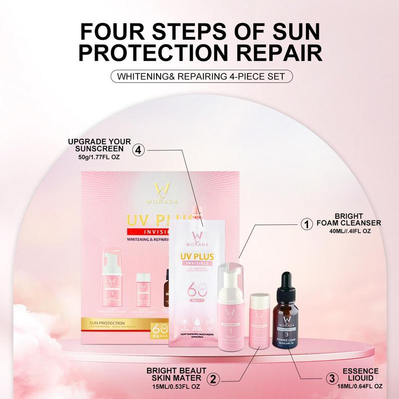 WORADA Whitening Rejuvenating Set UV Plus Brightening Repairing ...