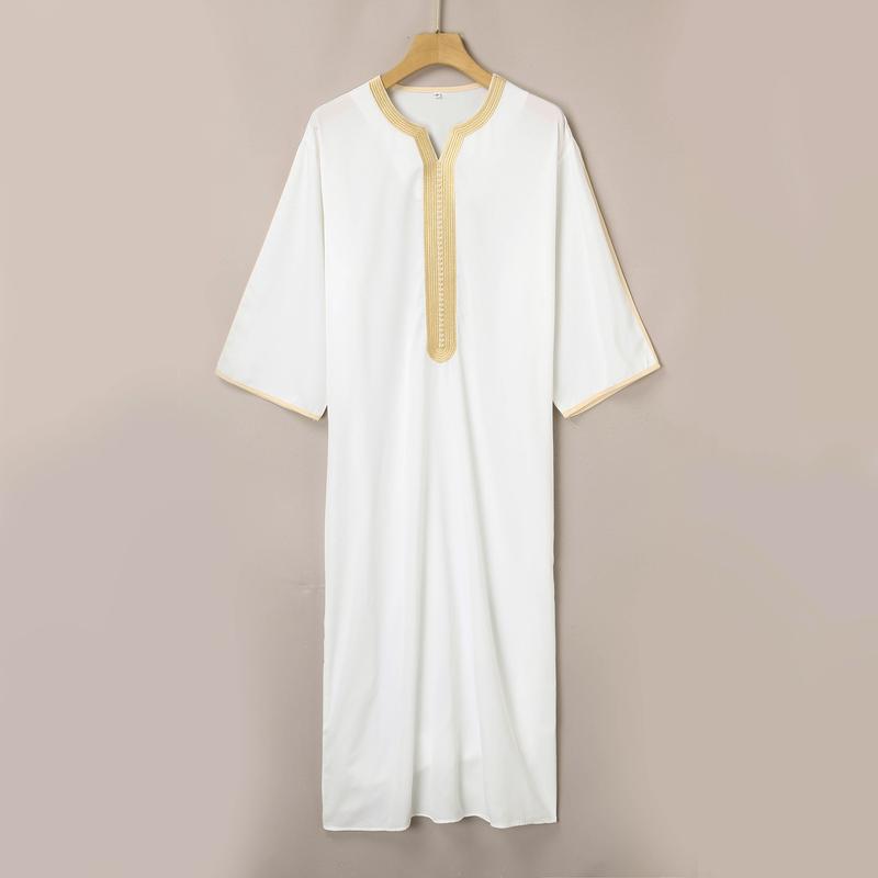 New Arab Men's Robes European and American Muslim Embroidery - TikTok ...