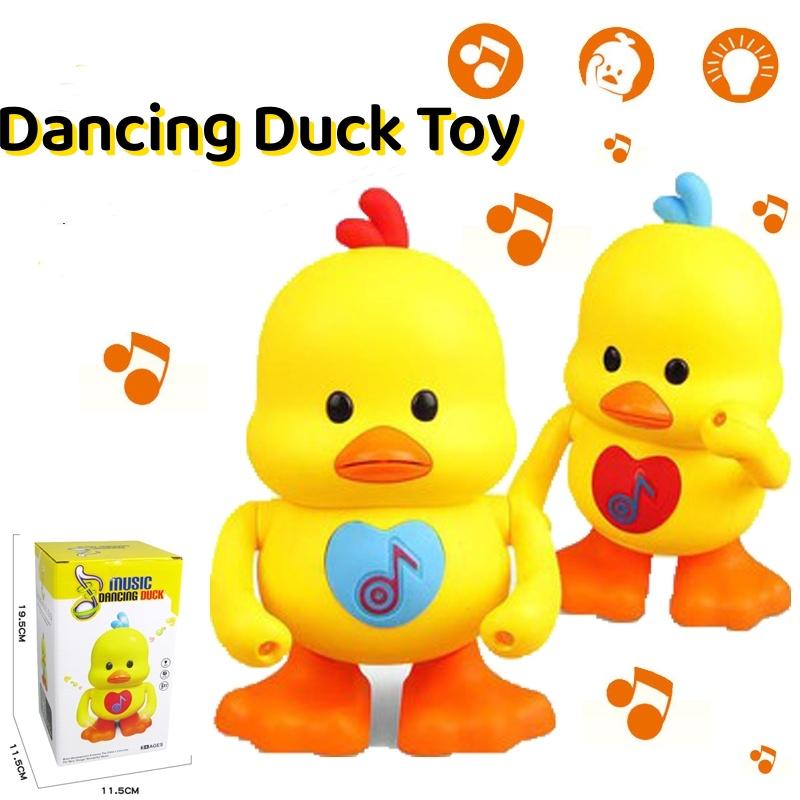 BHQ-Itik Kuning Kecil Mainan Elektrik Muzik Itik Menari Itik - TikTok ...