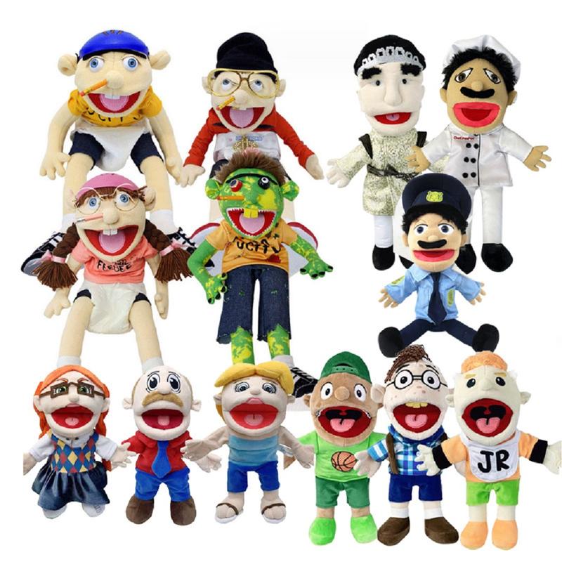 60cm Jeffy Puppet Doll Jeffy Hand Puppet Sml Jeffy Puppet Family Real ...