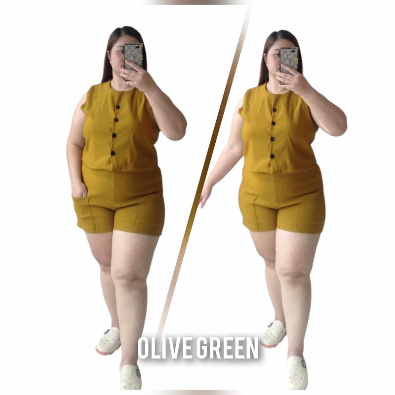 CASUAL BLOUSE AND SHORT TERNO FOR WOMEN PLUSSIZE WOOVEN FABRIC - TikTok ...