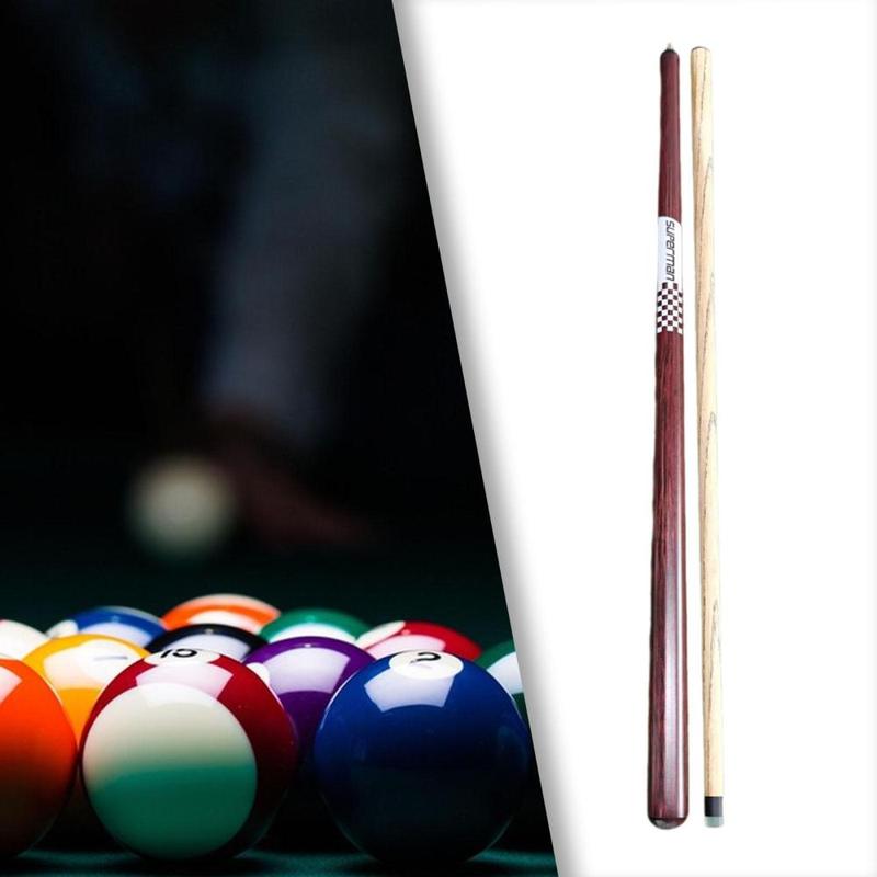 Wooden Billiard Cue 55" Economic Two Section Pool Cue for House ...