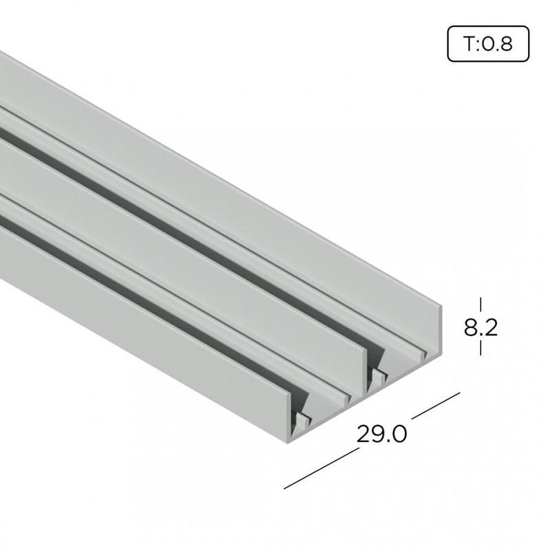 Aluminum Extrusion Insect Screen Frame Profile Thickness 0.90mm ...
