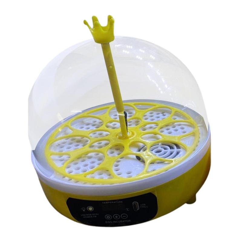 8 Egg Incubator Intelligent Temperature Control with Clear Window ...