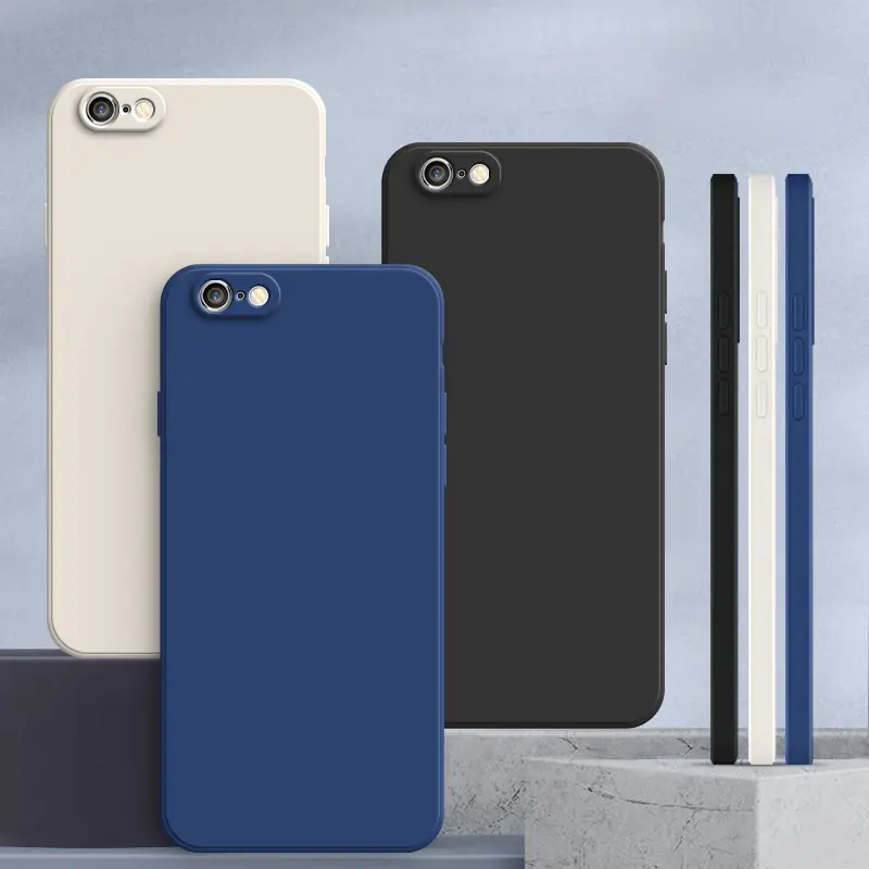 iPhone 6 6S 6Plus 6SPlus Simple Case Solid Color Case YT - TikTok Shop ...