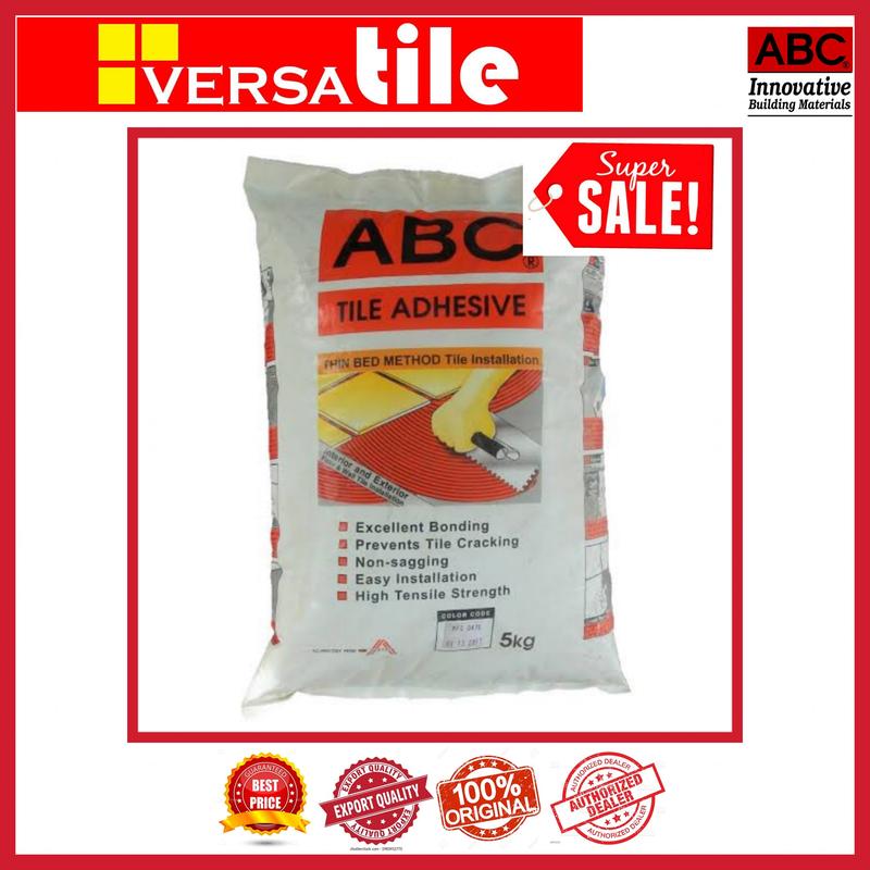 ABC Tile Adhesive Original 5kg tile adhesive - TikTok Shop Philippines