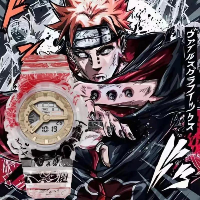 Jam Tangan Elektronik Kartun Anime, Naruto Sasuke Uchiha Itachi ...