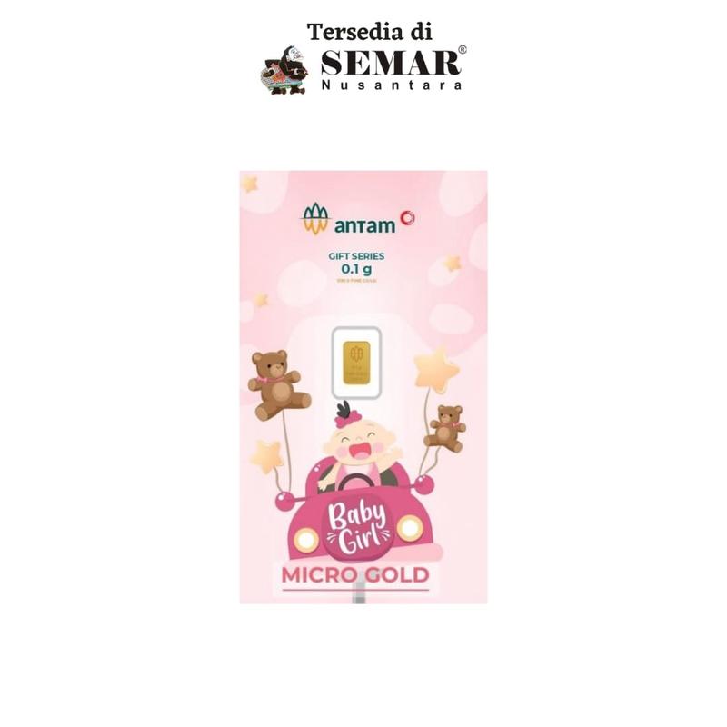 Logam Mulia Antam Micro Baby Girl Gold Emas Batangan Semar Nusantara ...