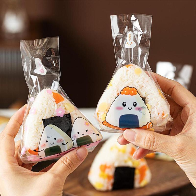 50 Pieces Japanese Triangle Ball Packaging Bag, Seaweed Gift - TikTok ...