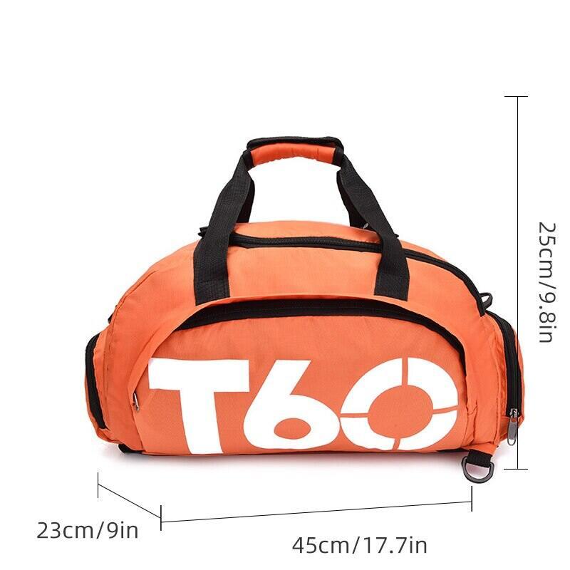 Ready Stock-T60 3way Fitness Gym Bag Training Bag Waterproof Sport Bag ...