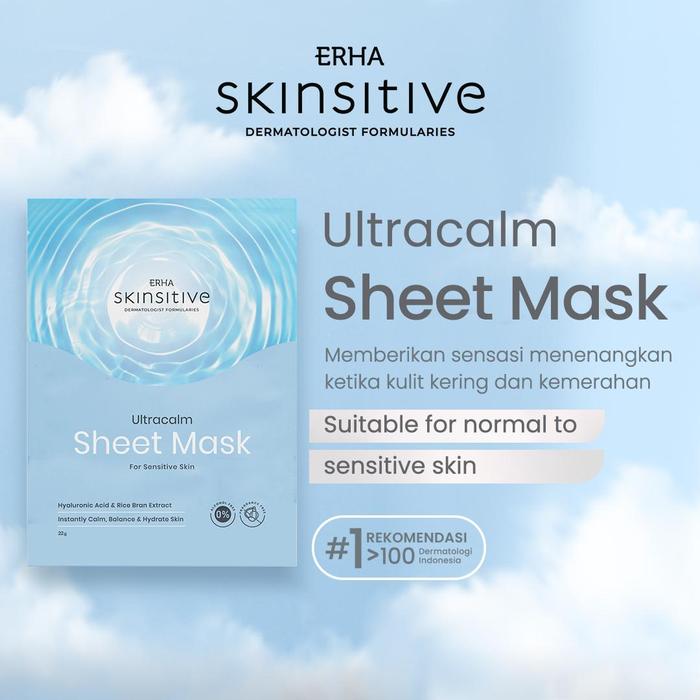 Promo Erha Skinsitive DF Ultracalm Sheet Mask 25 g - Jakarta Barat ...