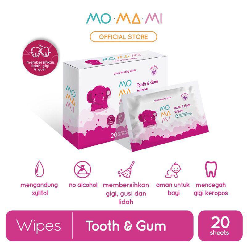 MOMAMI Tooth & Gum Wipes 30s 20s | Momami Tissue Tisu Basah Gigi Gusi ...