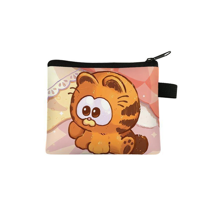 Garfield the cat Cartoon wallet Primary and secondary school - TikTok ...