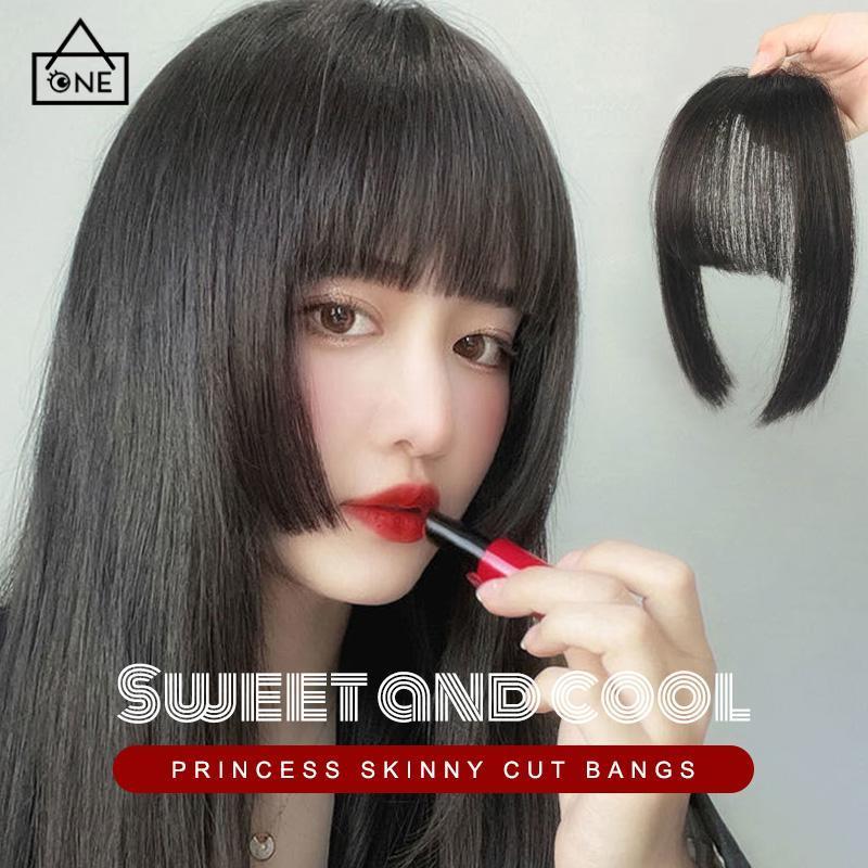【Fulisa】Princess Cut Bangs Cosplay Cute Realistic Hairstyle Triple ...