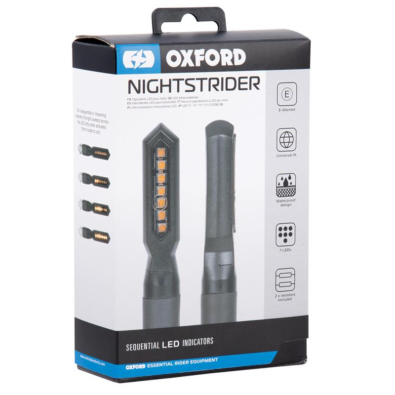 Oxford EL362 NightStrider - Sequential Indicators - TikTok Shop Singapore