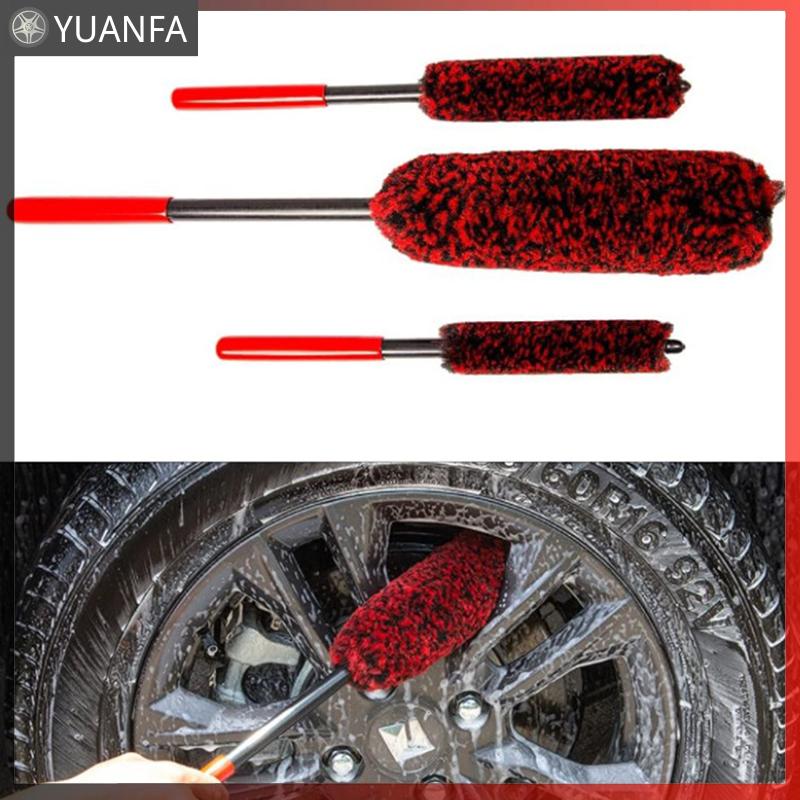 Berus Perincian Roda Auto, Bulu Roda Boleh Dilentur, Alat Pembersihan - TikTok Shop Malaysia