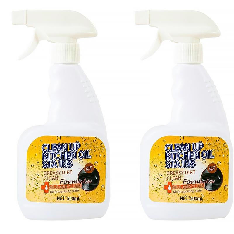 Multi-Purpose Kitchen Heavy Oil Cleaner Spray, Powerful Kitchen ...