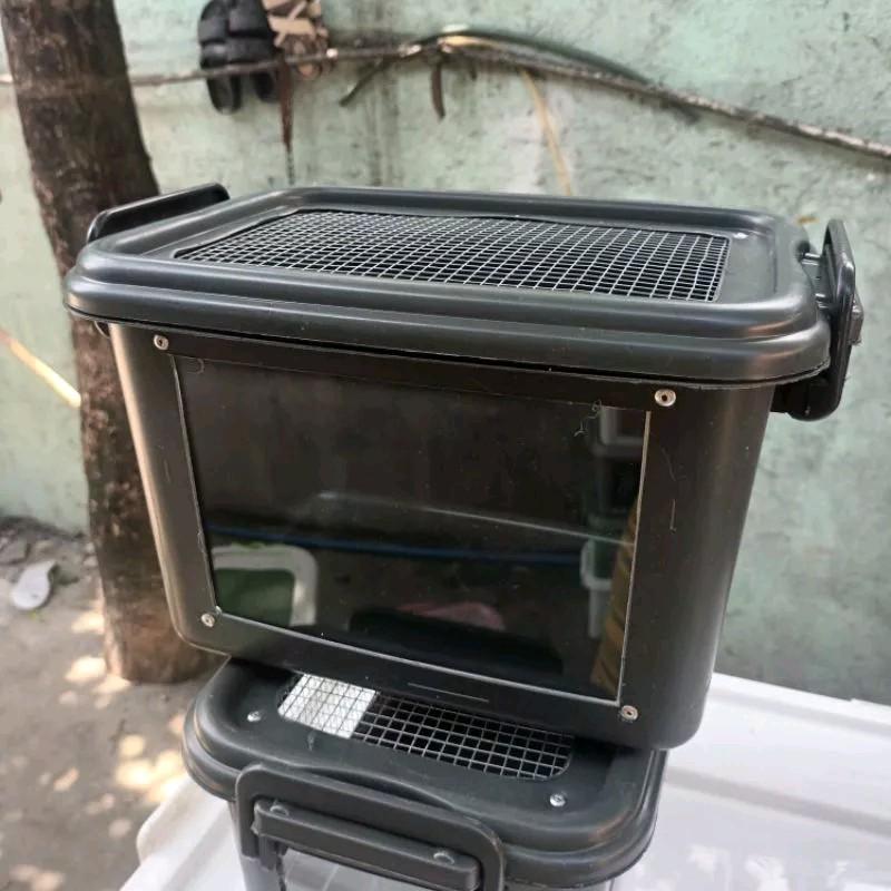 6.5Liter Wired Hamster Cage / Bin Cage / Handfeed Bird Cage - TikTok ...
