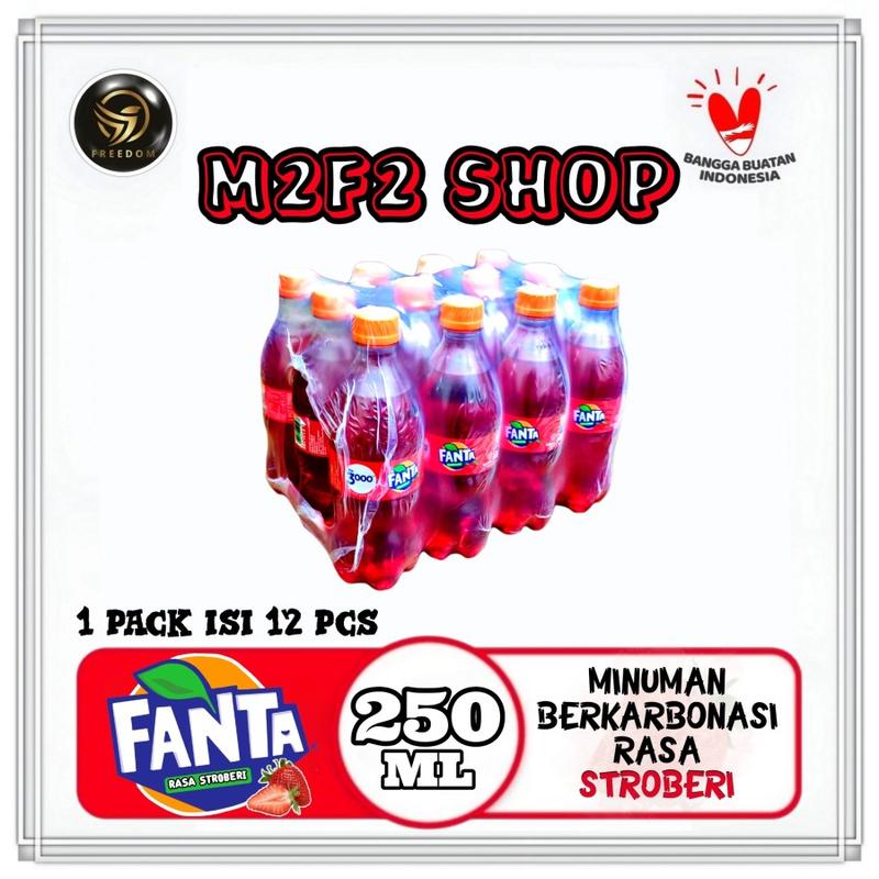 Fanta Merah MInuman Bersoda Botol Pet - 250 ml (Kemasan Pack) - Shop ...