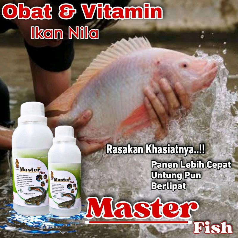 PROBIOTIK IKAN NILA MASTER FISH 500ML - Shop | Tokopedia