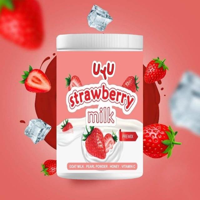 Uyu Strawberry Milk Premix - TikTok Shop Malaysia