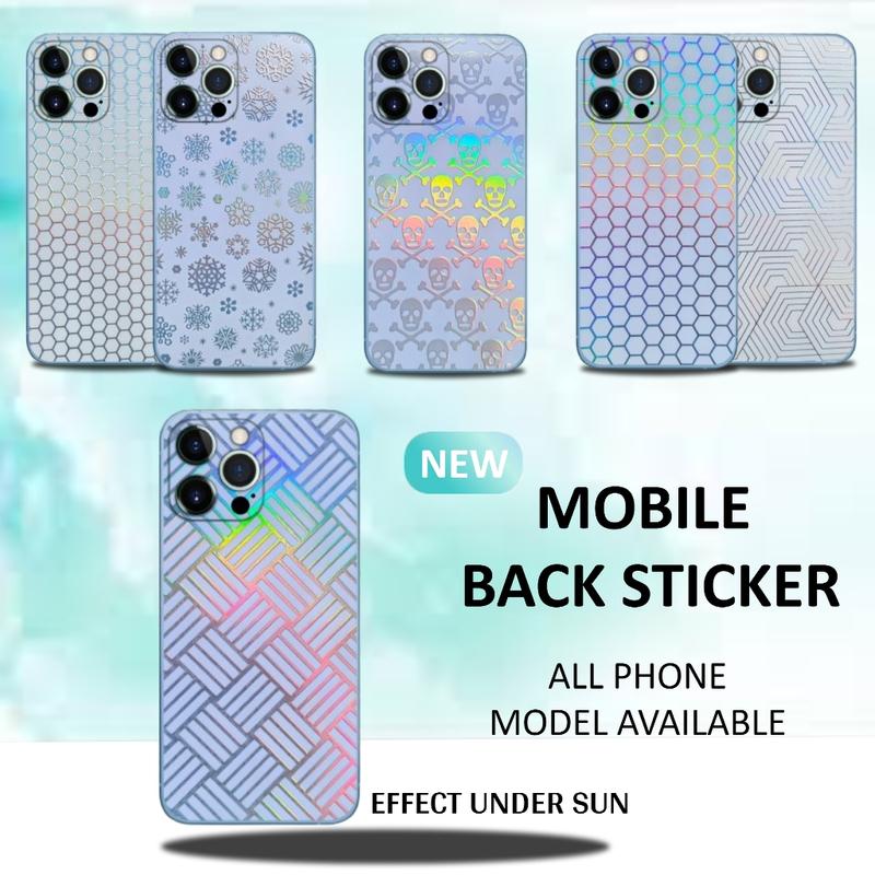 GRADIENT SHINE (2) - PHONE BACK SKIN / SCREEN PROTECTOR FILM - TikTok ...