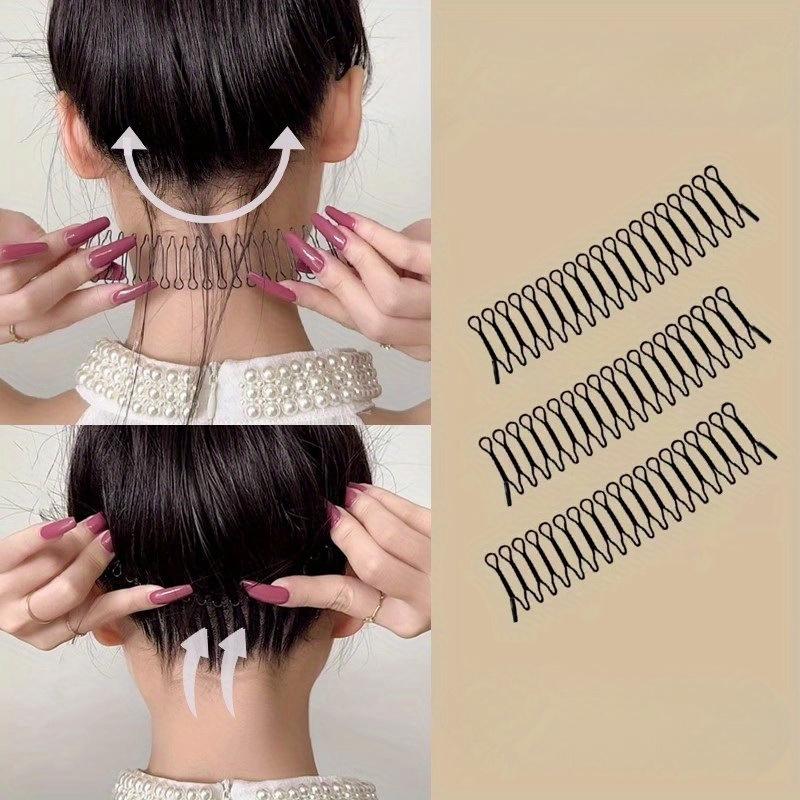 3-Piece Wavy Hair Trimming Comb Set - Easy to Control Bangs and ...