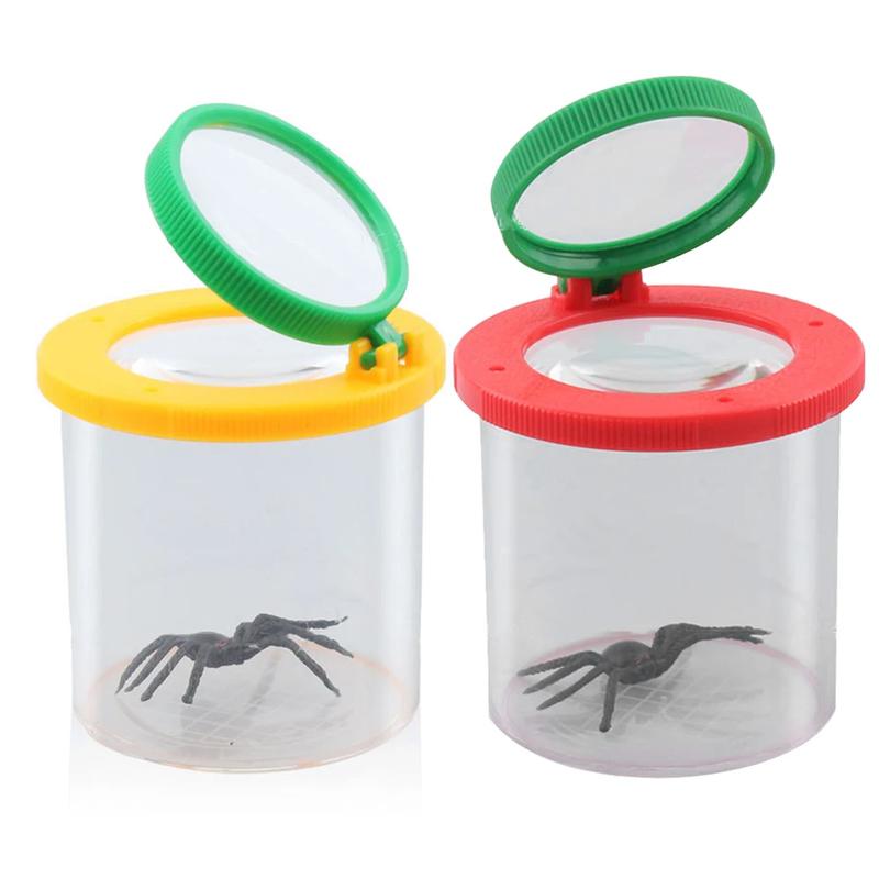 Magnifying Glass Children Crawler Spider Insect Observation Box ...