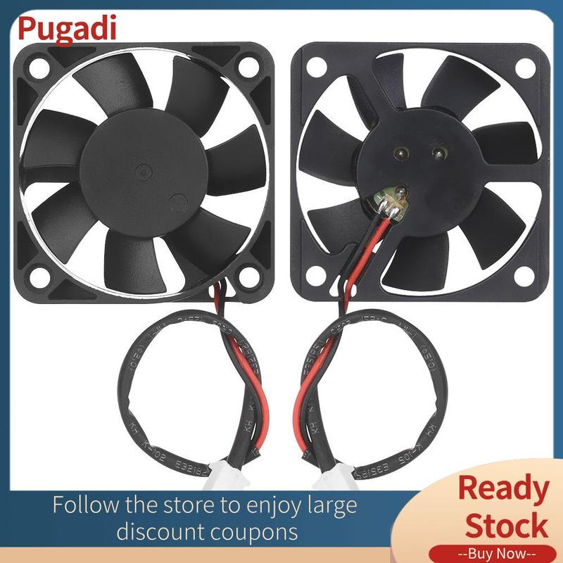 1/2pcs Hot 5010 12V 50mm x 10mm DC Brushless Fan CPU System Heatsink ...
