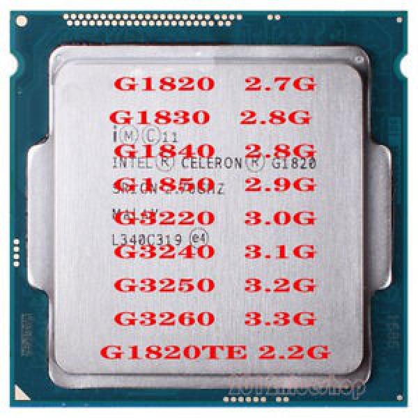 CPU Pentium i3 4130 G4370 G3220, Celeron G1850 G1830 G1820 socket ...