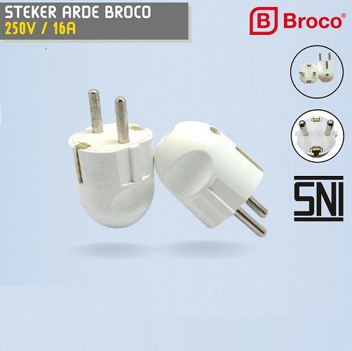 Jual Steker ARDE Broco warna Putih / Colokan Arde Broco - Kab. Sidoarjo ...