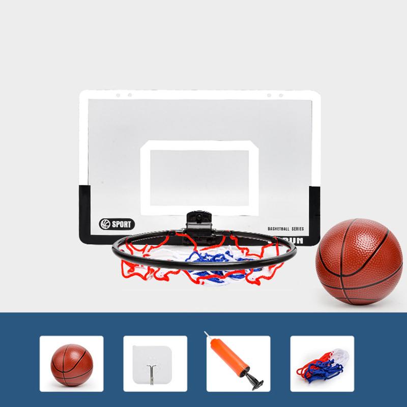 Children Basketball Hoop Door Wall Mounted Mini Basketball Board with ...