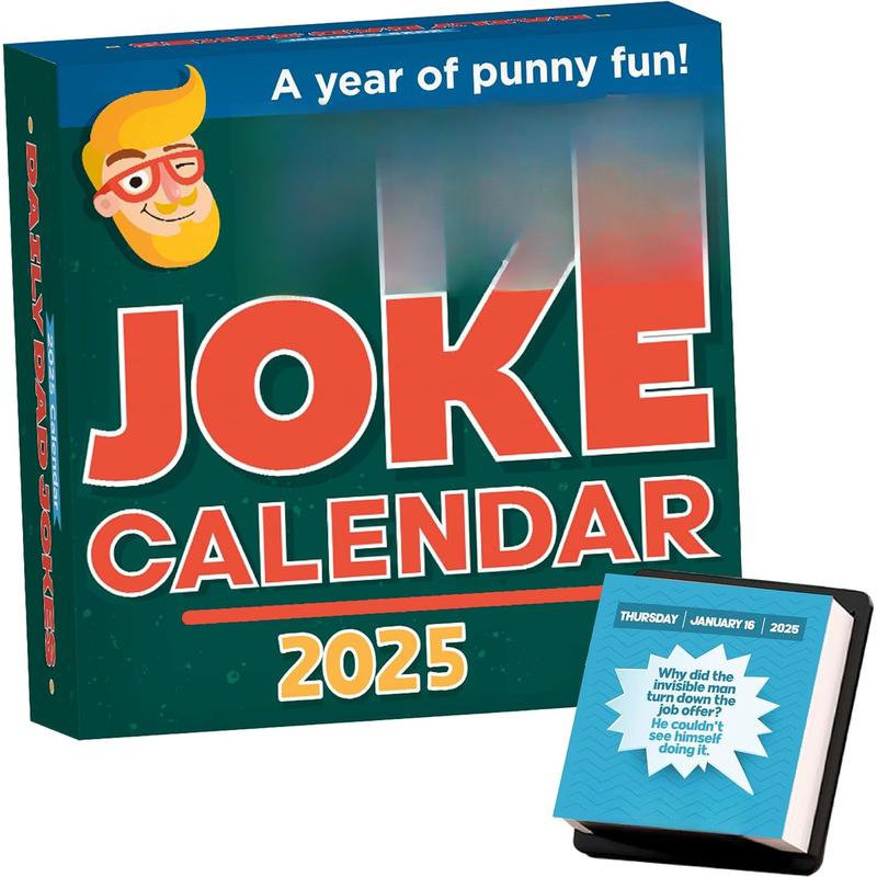 - Joke Calendar 2025, Page A Day Off Calendar Gift For The - TikTok Shop