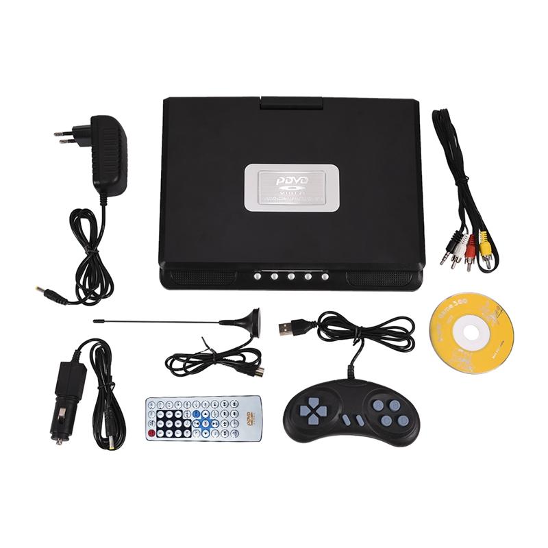 DVD Mudah Alih, 9.8 Inci, dengan Pemain HD TV Mini, Bateri Boleh ...