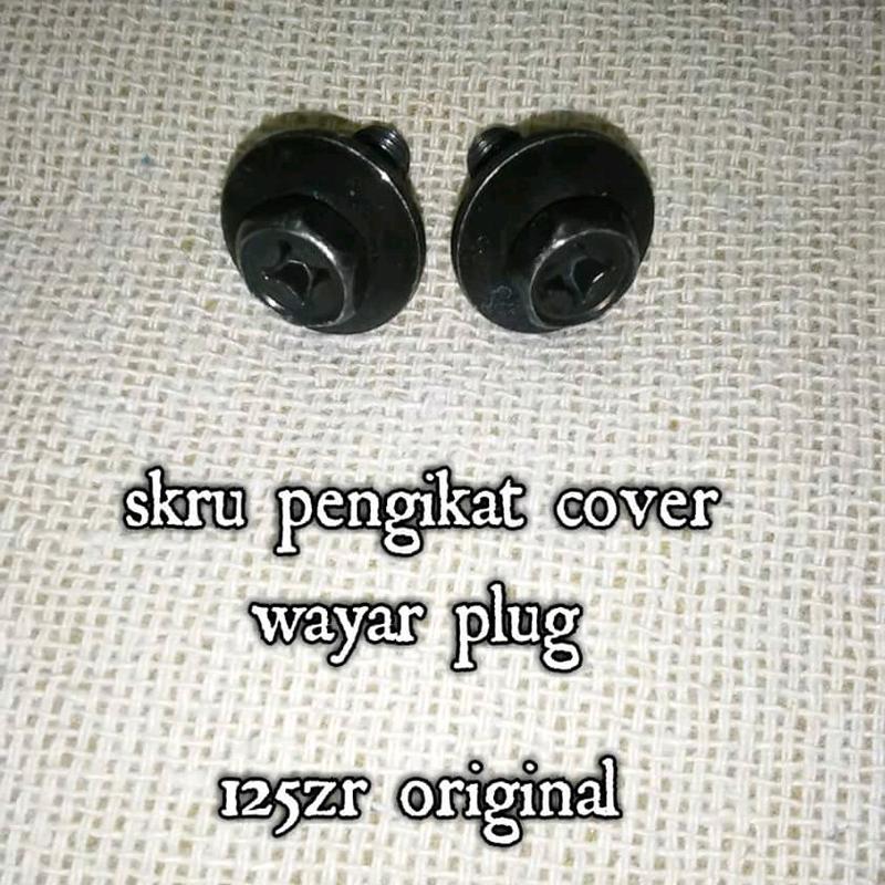 Skru cover inner wayar plug Y125ZR ORIGINAL 100% PRICE FOR 2PCS ...