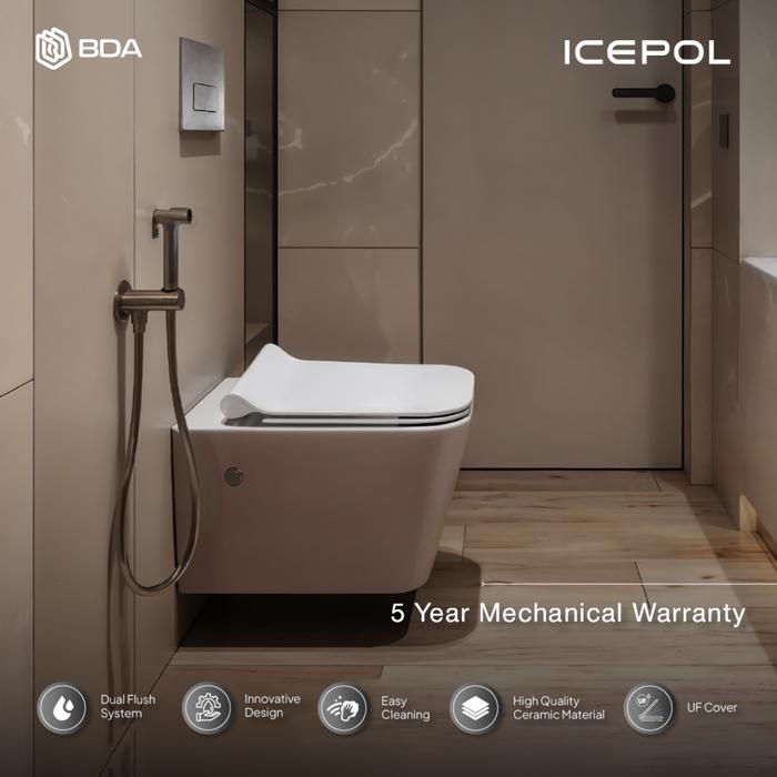 Promo Icepol Kloset Toilet WC Duduk Gantung Dinding Wall Hung Wall Hang ...
