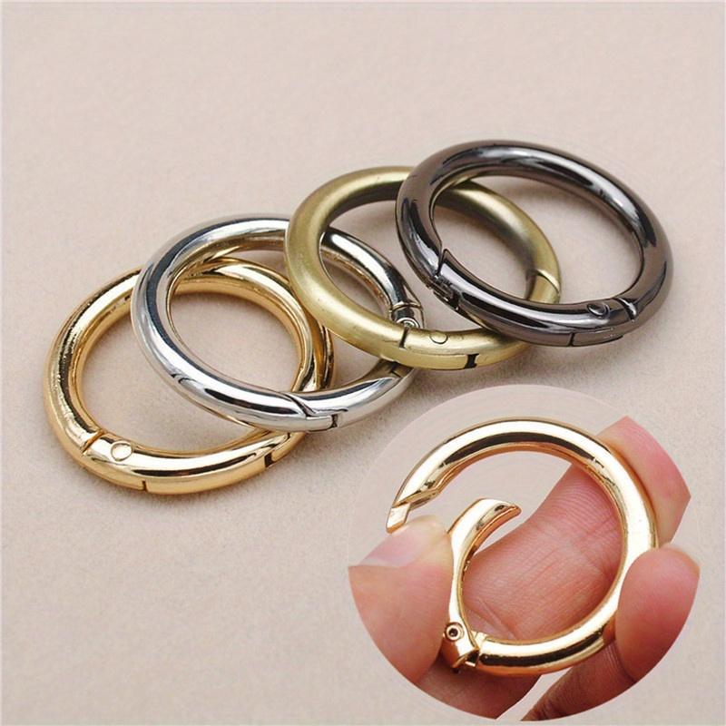 Pengapit Musim Bunga Cincin O Logam, 5 Keping / banyak, Carabiner ...