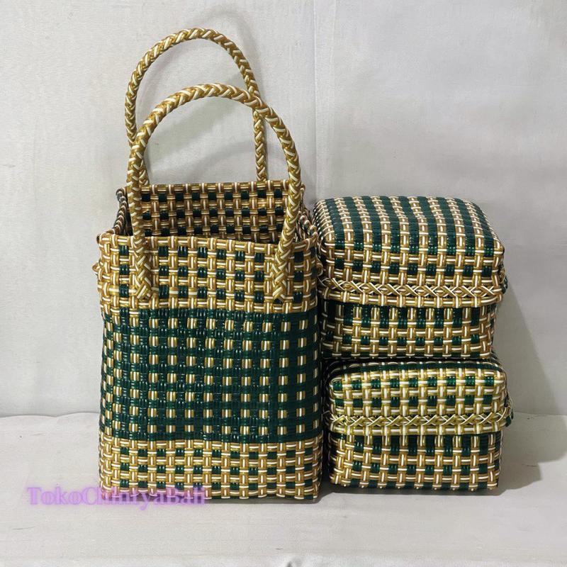 Tas Keben Jali set 2 Premium Motif Cantik, FREE NAMA, Ukuran - Shop ...