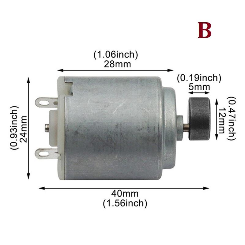 Mini 260 Motor DC 3-12V Electric Machinery Tools High Speed Toy ...