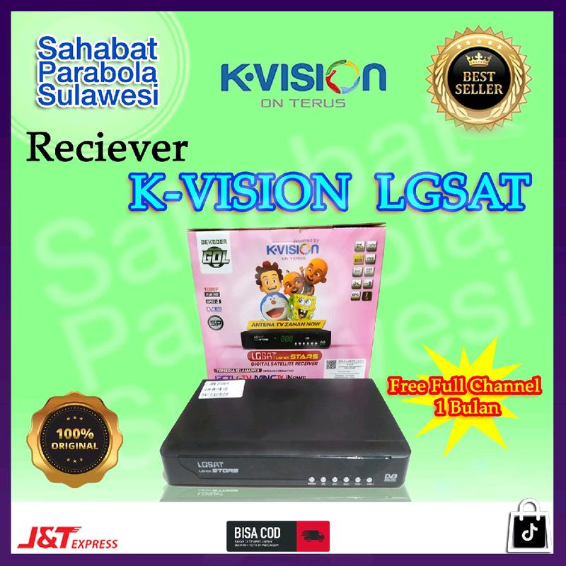RECEIVER K-VISION GOL LGSAT LG-101 STARS - Shop | Tokopedia