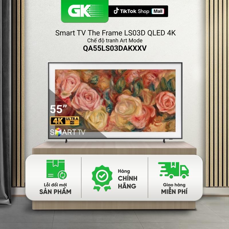 [GIAO TOÀN QUỐC] QA55LS03DAKXXV - Smart Tivi Khung Tranh The - TikTok ...