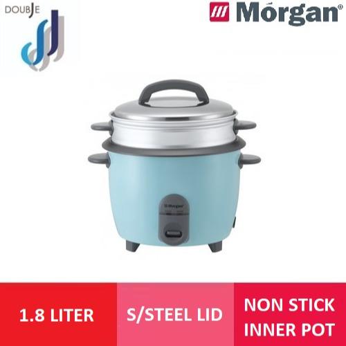 Morgan 1.8L Rice Cooker with Steamer Non-stick Inner Pot MRC-TD618NS ...