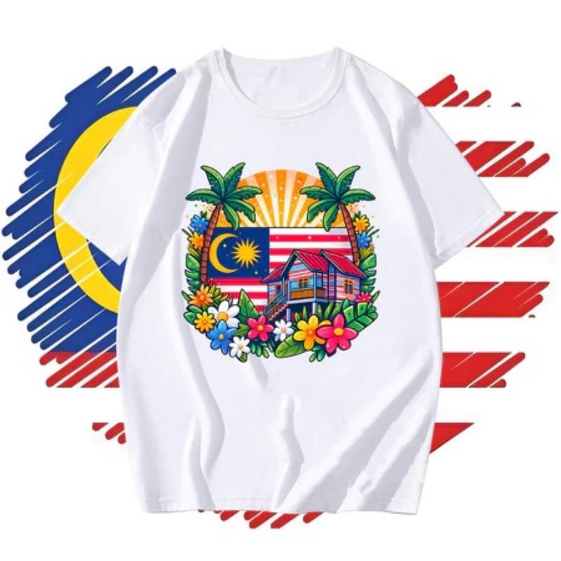 COD Meri Merdeka Shirt For Men Malaysia Independdenc Day Malaysia ...