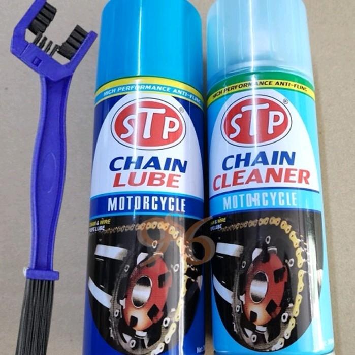 chain lube chain cleaner stp rantai minyak rantai pencuci Motorcycle ...