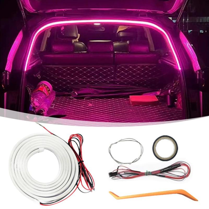 aturisee- Car Light Bar Universal Fit Car Trunk Light Strip with ...