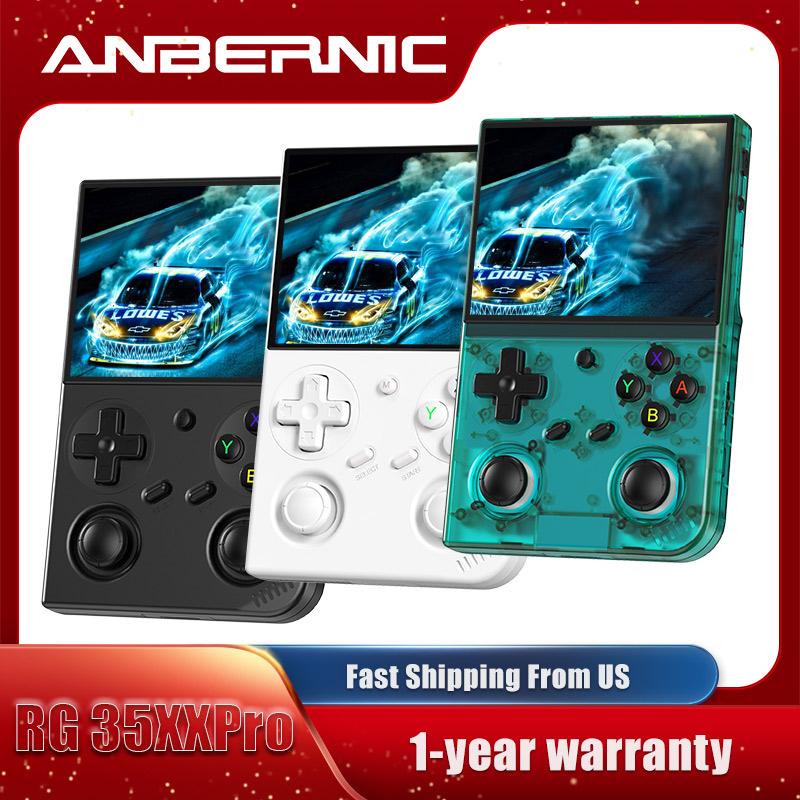 ANBERNIC RG 35XXPro Handheld Game Console Linux 64-bit System Battery ...