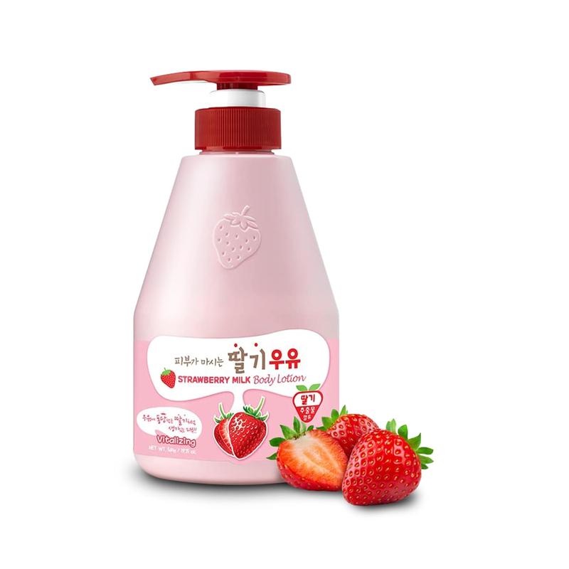 KWAILNARA Strawberry Milk Body Lotion – Deeply Hydrating & Lightweight ...